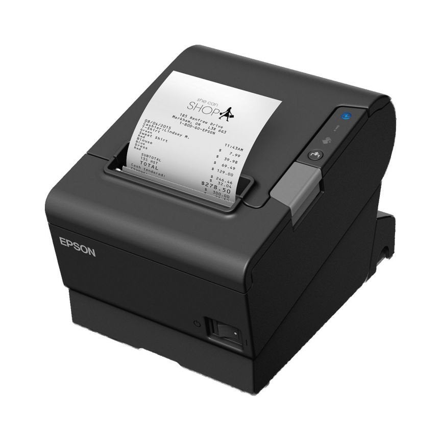 Epson TM-T88VI Ethernet/USB/Serial Thermal Receipt Printer (Serial ...