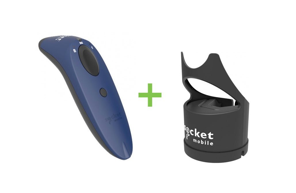 Socket S700 Bluetooth 1D Blue Barcode Scanner with Charging Dock ...