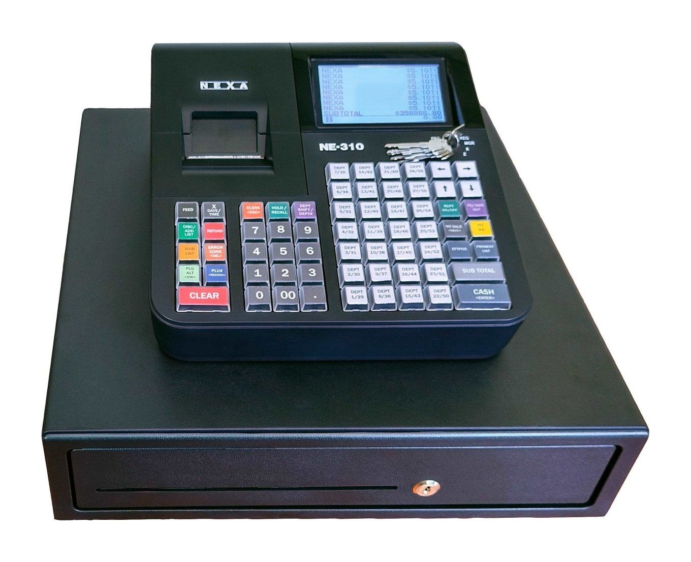 Nexa NE-310 Multi-Line Cash Register - Transacto | POS Systems ...